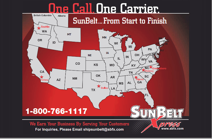 Service Area | SunBelt